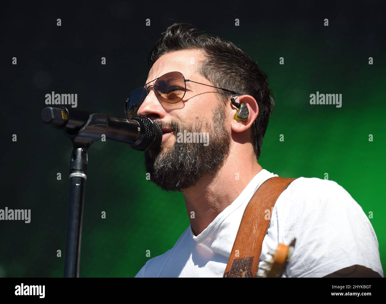 Matthew Ramsey from Old Dominion at the 2019 iHeartRadio Music Festival ...
