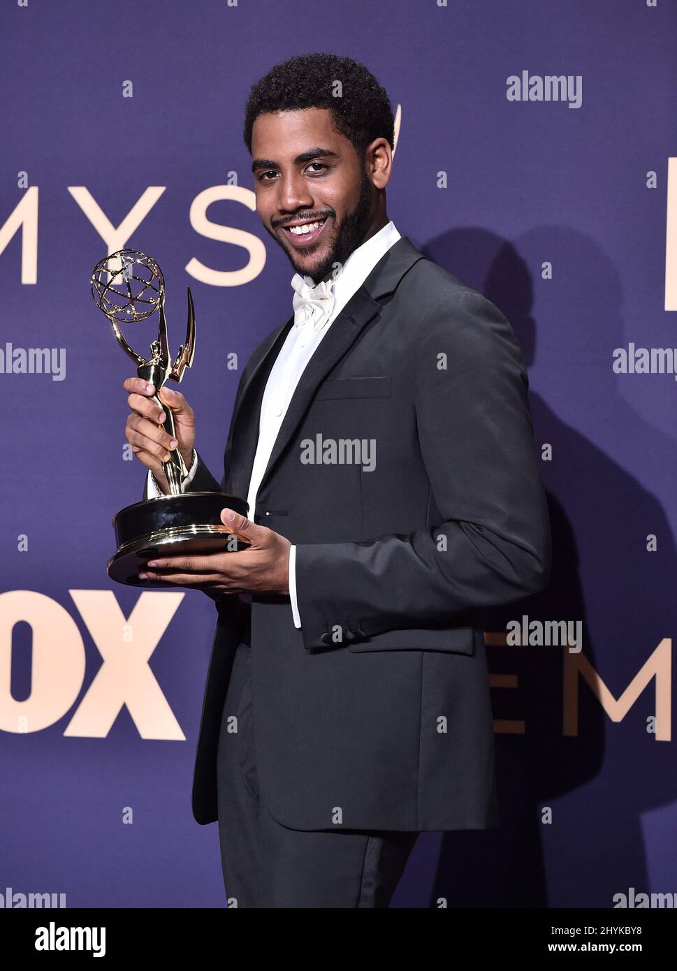 Jharrel Jerome in the press room during the 71st Primetime Emmy Awards ...