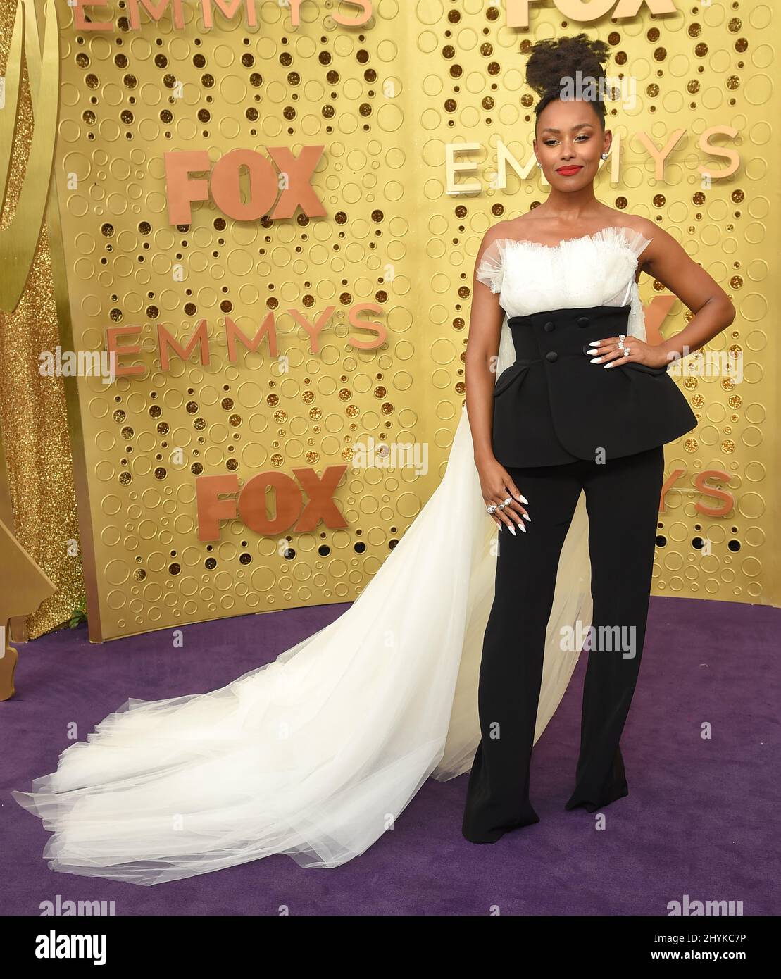 Melanie Liburd attending the 71st Primetime Emmy Awards held at the ...