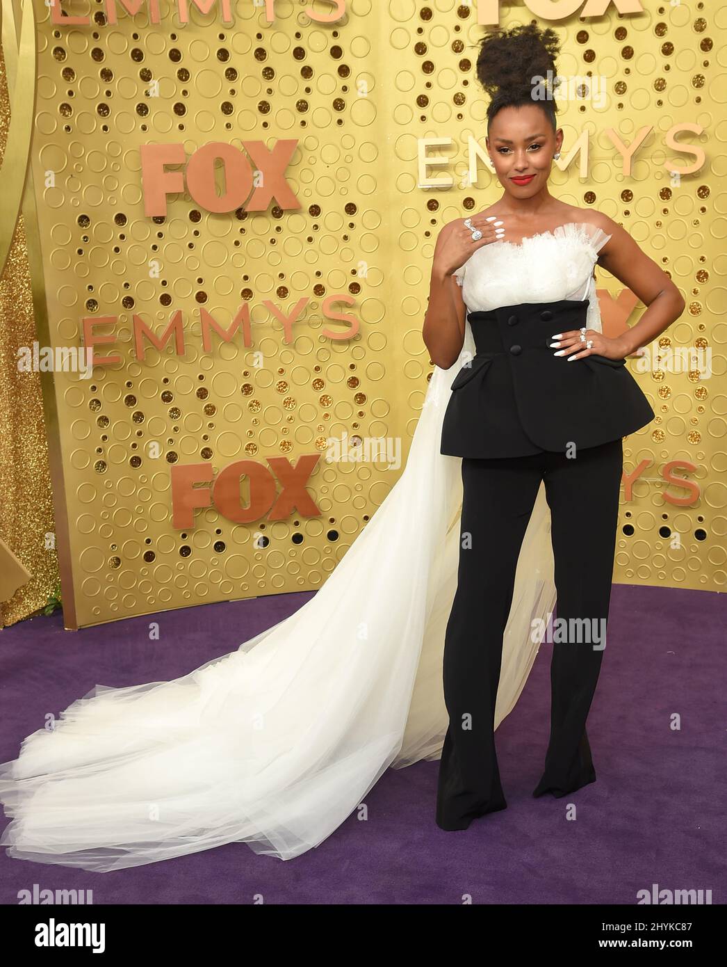 Melanie Liburd attending the 71st Primetime Emmy Awards held at the ...