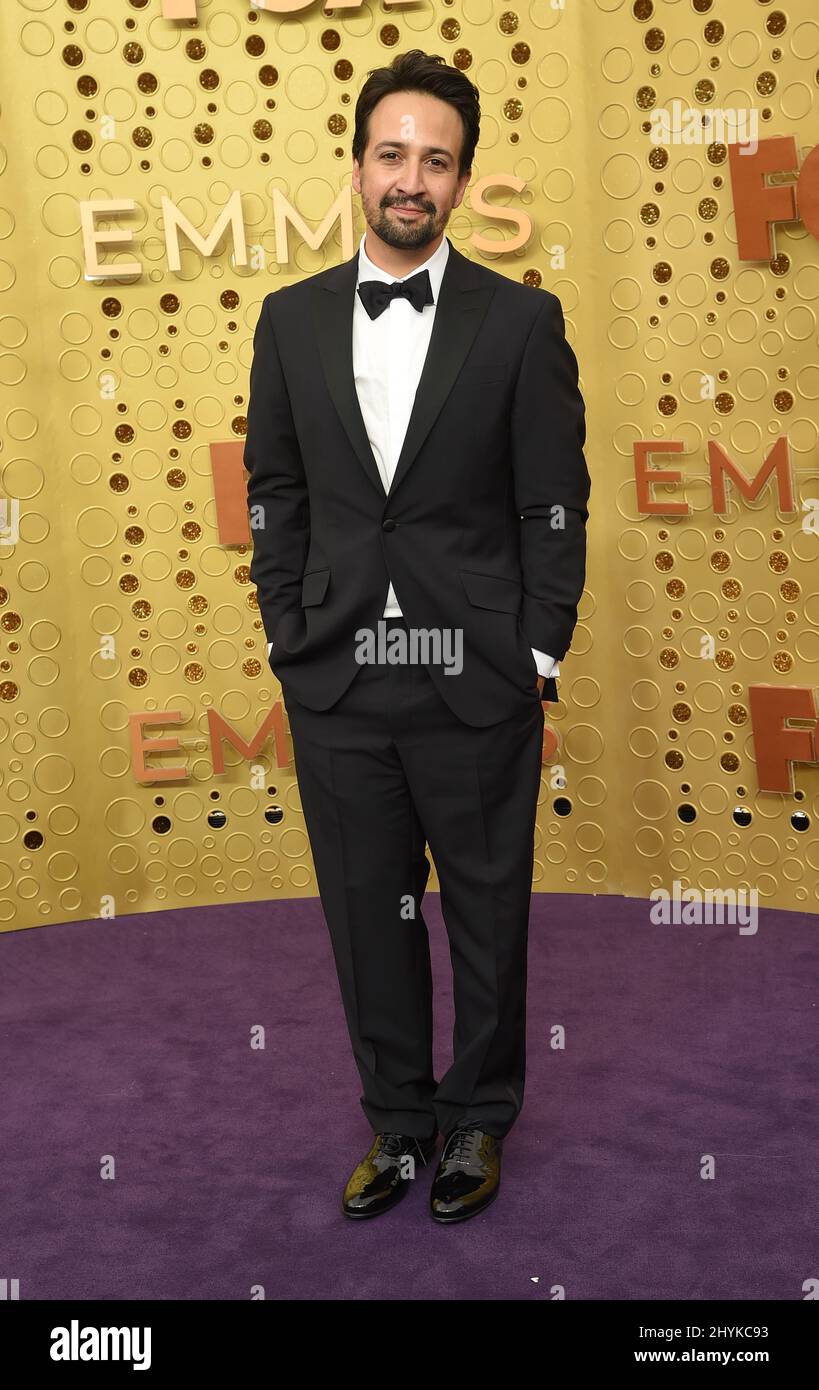 Lin-Manuel Miranda attending the 71st Primetime Emmy Awards held at the Microsoft Theatre n Los ...