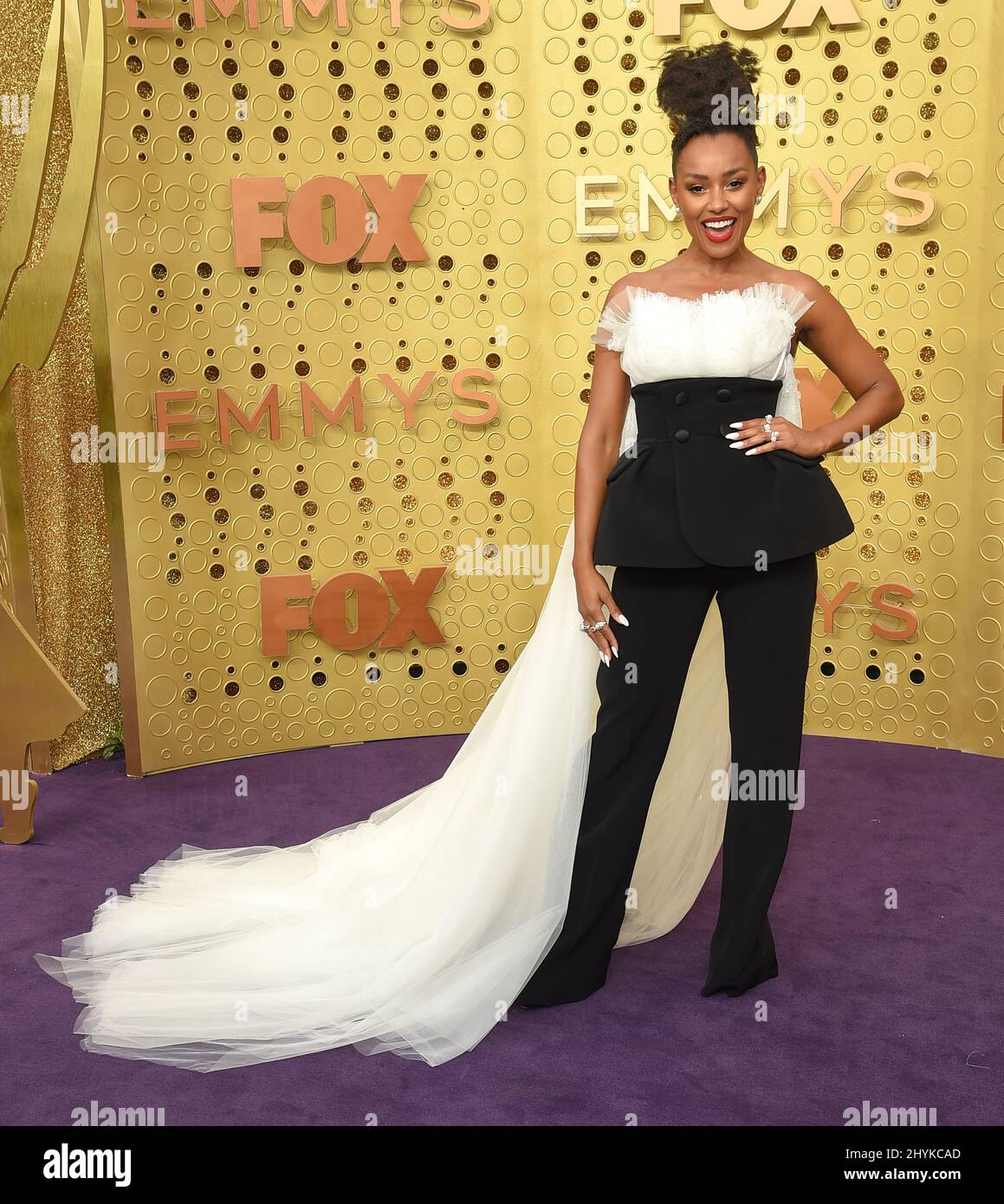 Melanie Liburd attending the 71st Primetime Emmy Awards held at the ...