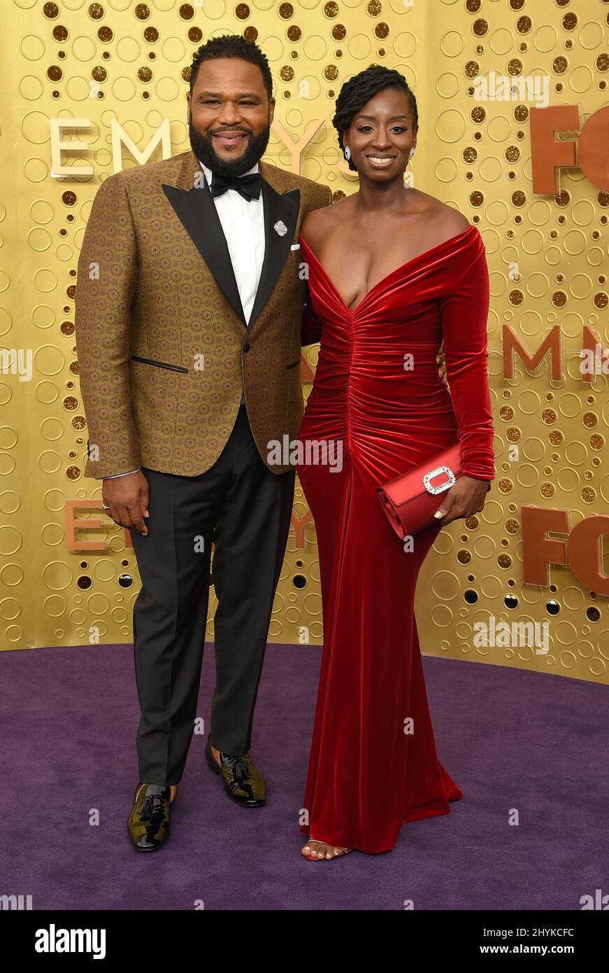 Anthony Anderson and Alvina Stewart attending the 71st Primetime Emmy ...