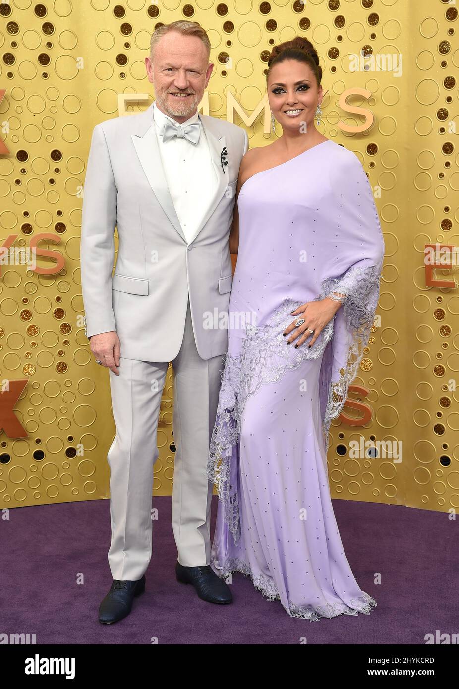 Jared Harris and Allegra Riggio attending the 71st Primetime Emmy ...