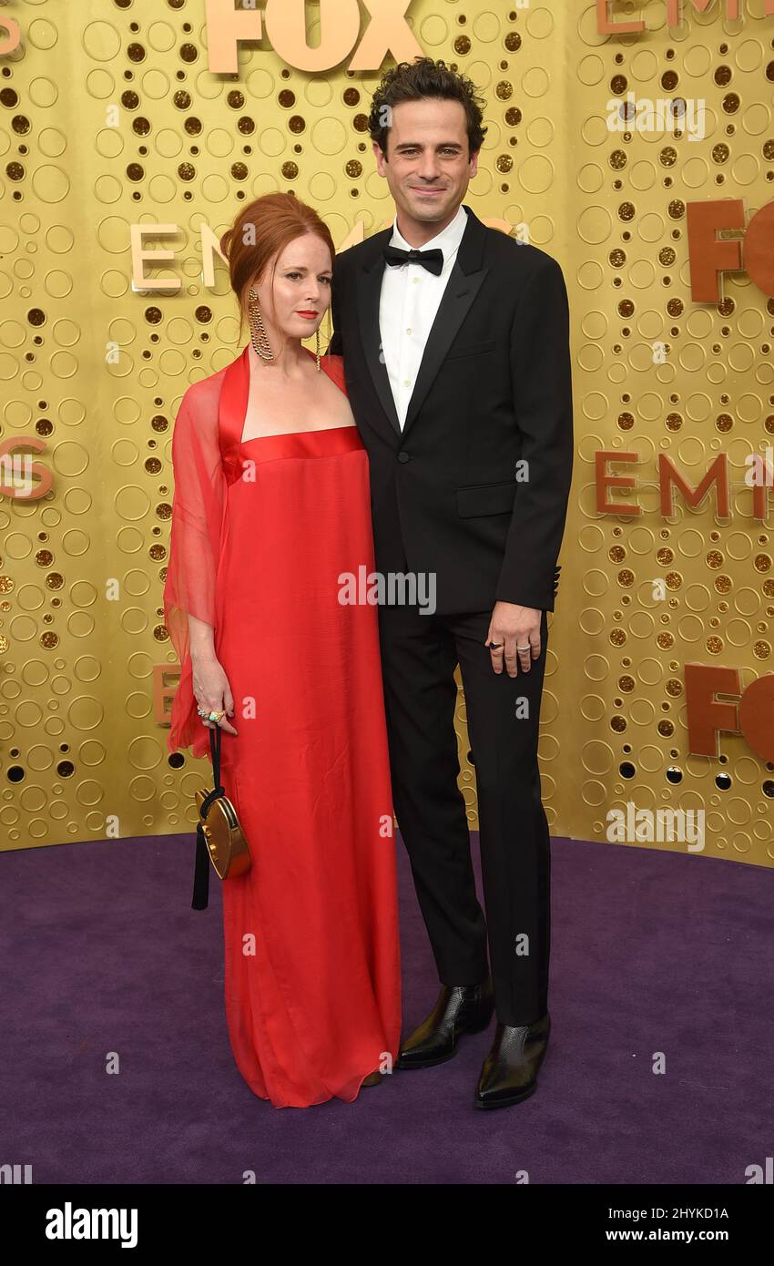 attending the 71st Primetime Emmy Awards held at the Microsoft Theatre ...