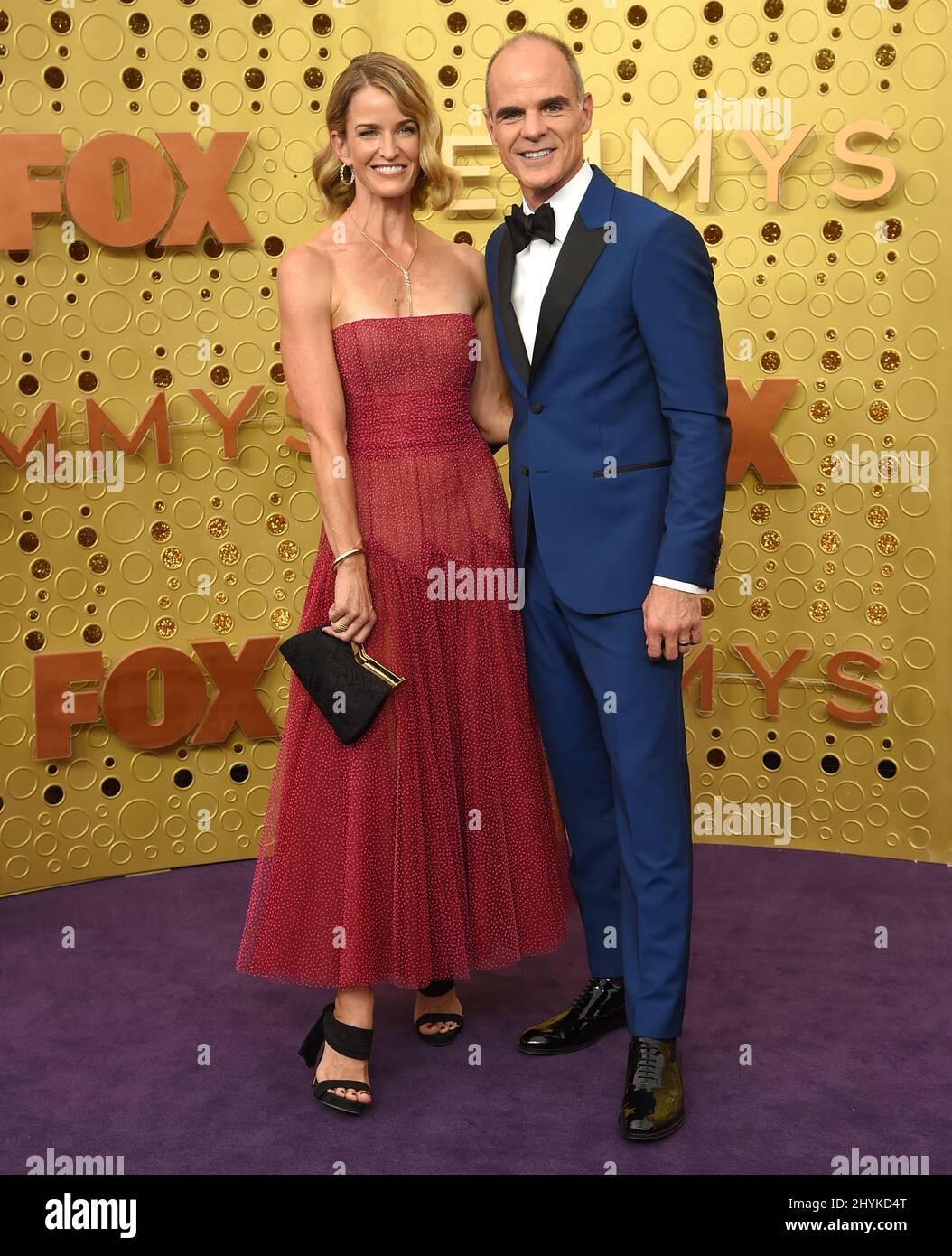 Michael Kelly and Karyn Kelly attending the 71st Primetime Emmy Awards ...