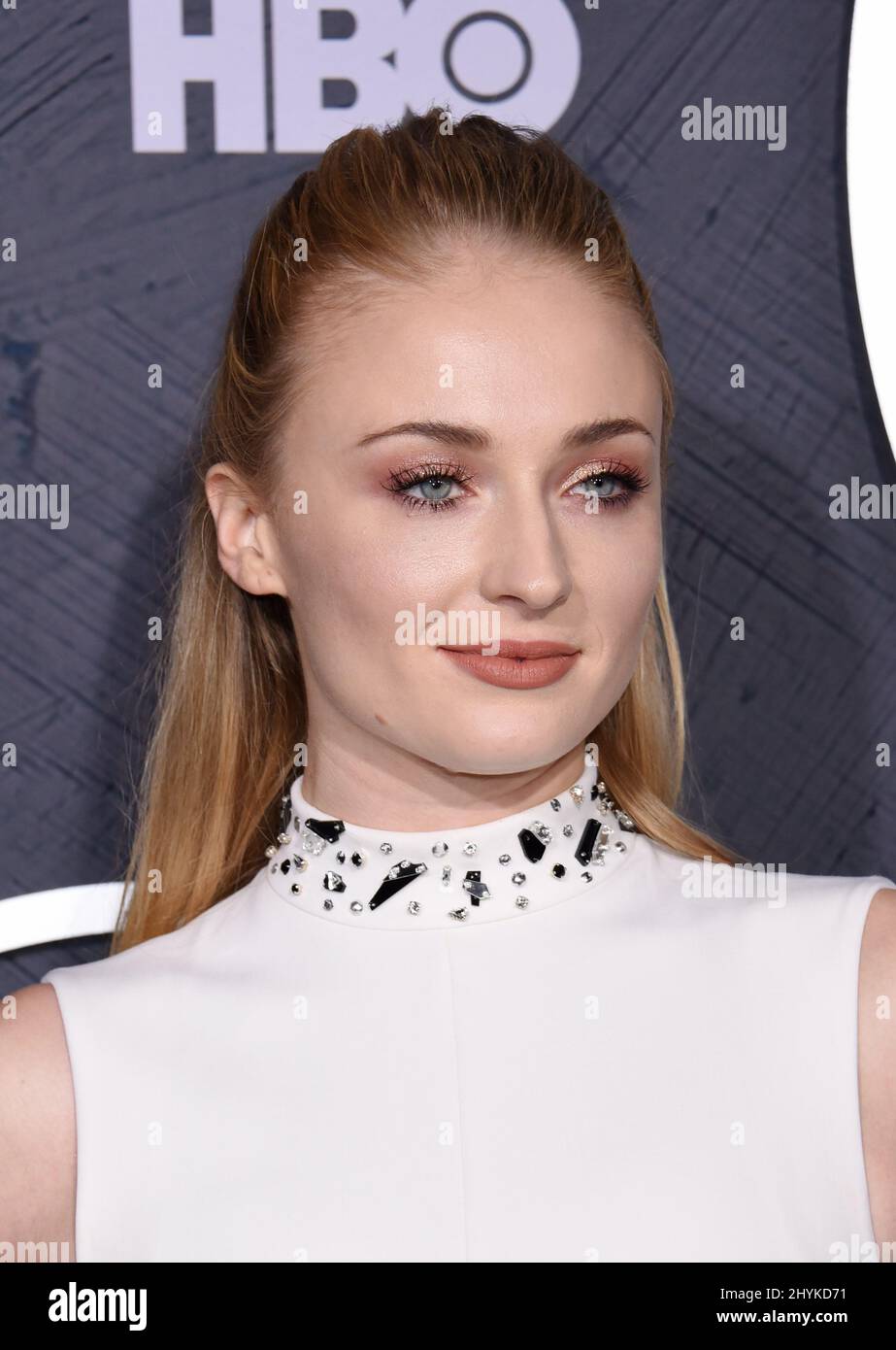 Sophie Turner attending the 2019 HBO Emmy Party held at the Pacific ...