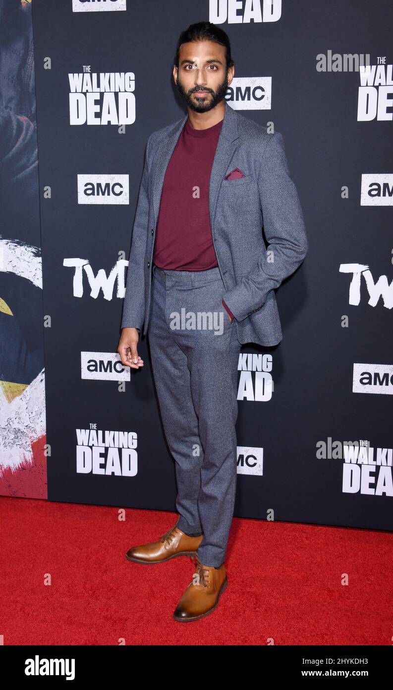 Avi Nash at "The Walking Dead" Season 10 Premiere Event held at the TCL ...