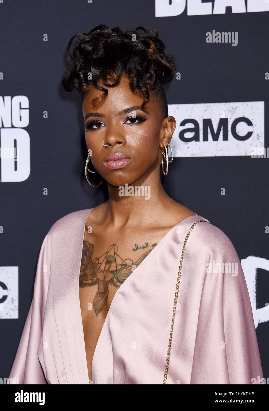 Angel Theory at "The Walking Dead" Season 10 Premiere Event held at the ...