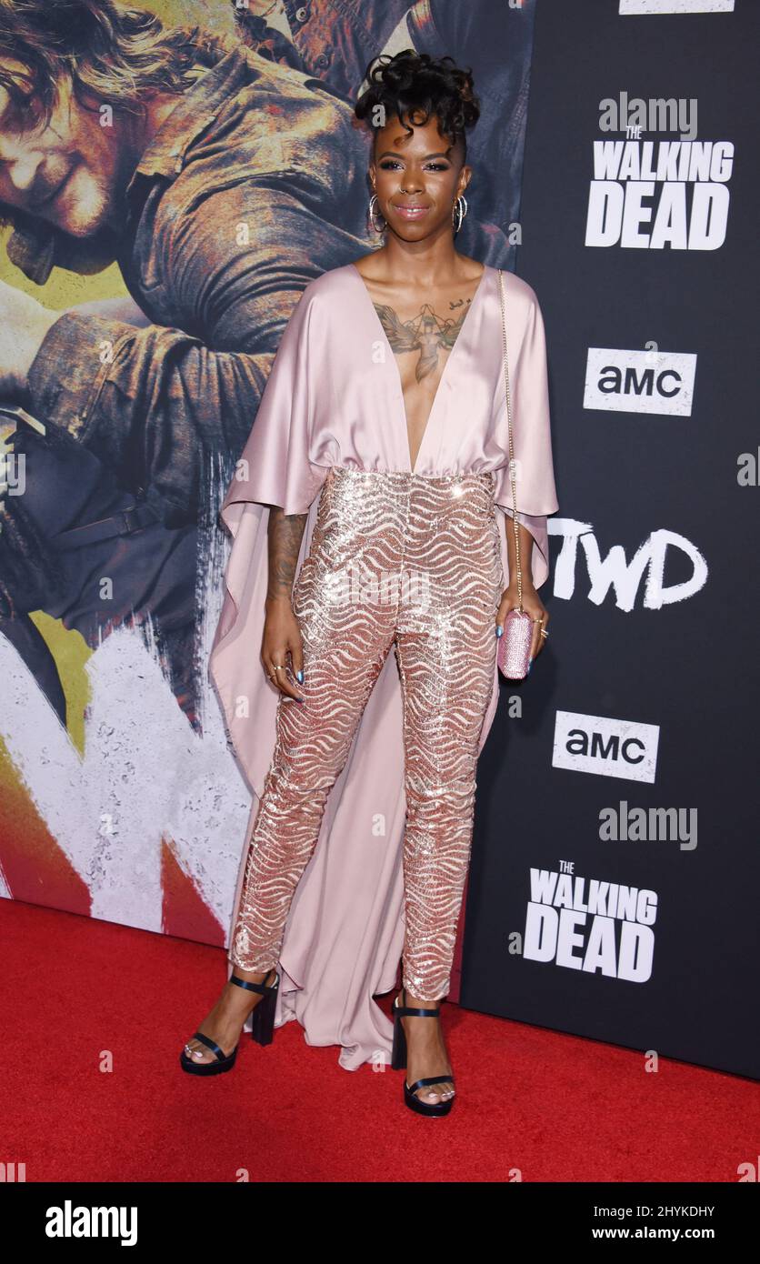 Angel Theory at "The Walking Dead" Season 10 Premiere Event held at the ...