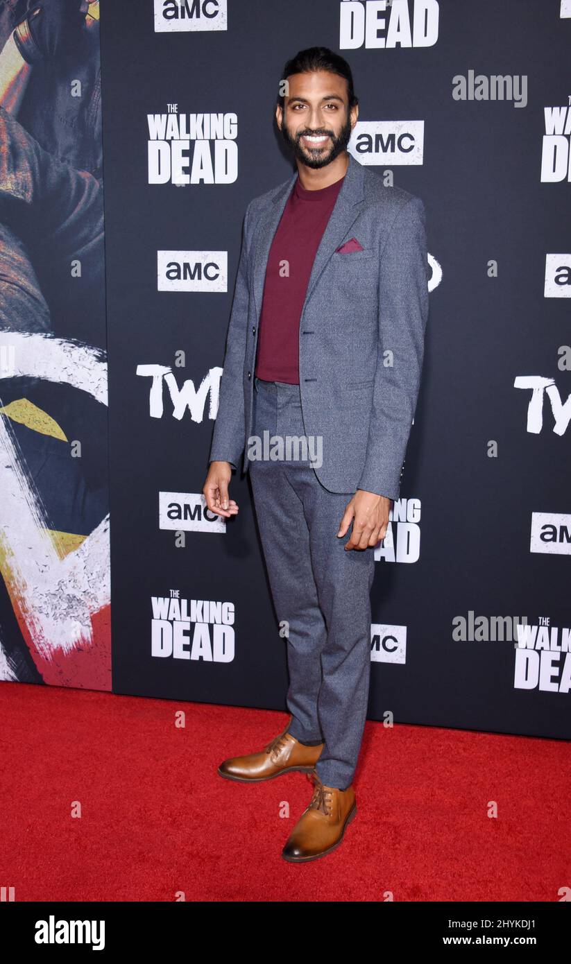 Avi Nash at "The Walking Dead" Season 10 Premiere Event held at the TCL ...