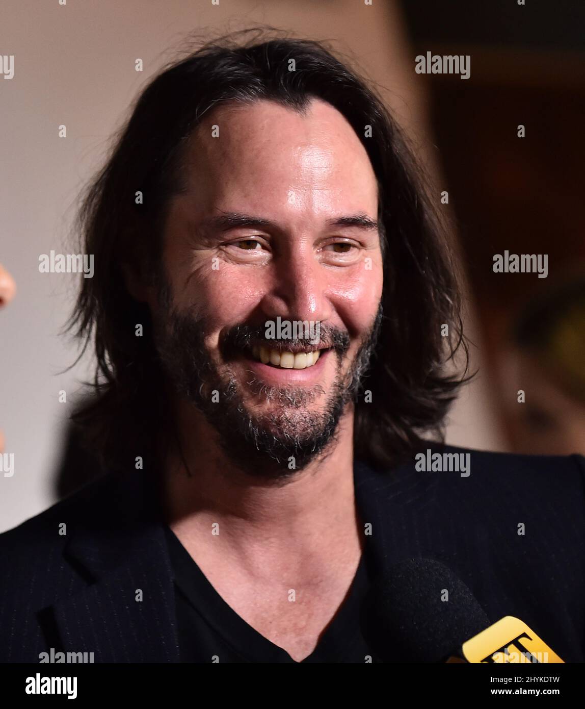 Keanu Reeves and Karina Miller arriving to the 'Semper Fi' Los Angeles ...