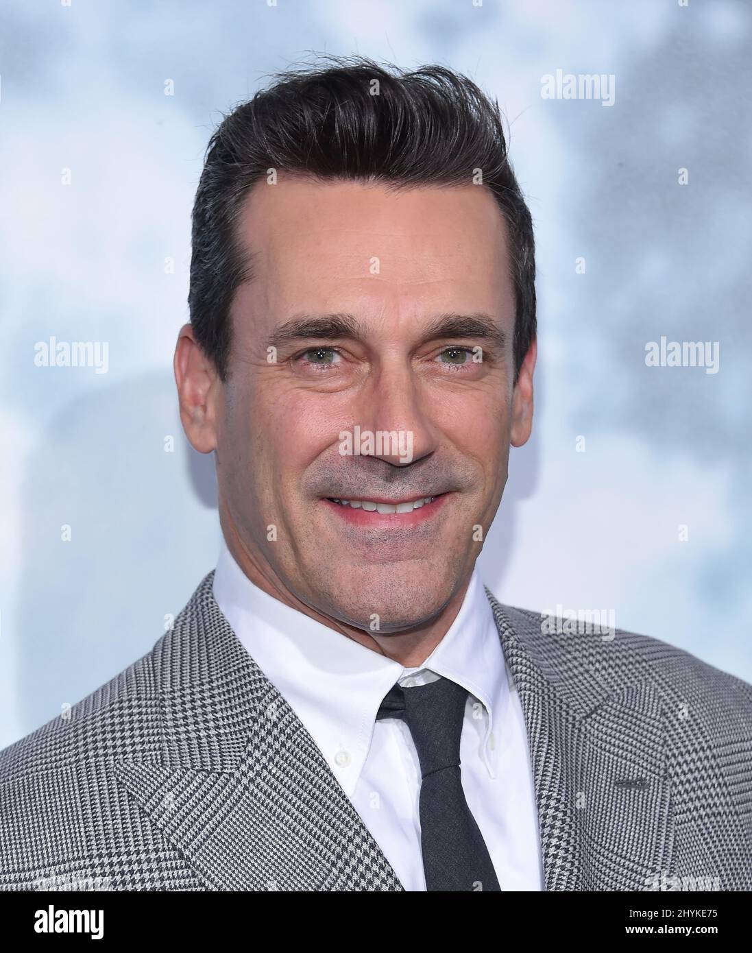 Jon Hamm arriving to the 'Lucy In The Sky' Los Angeles Premeire at ...