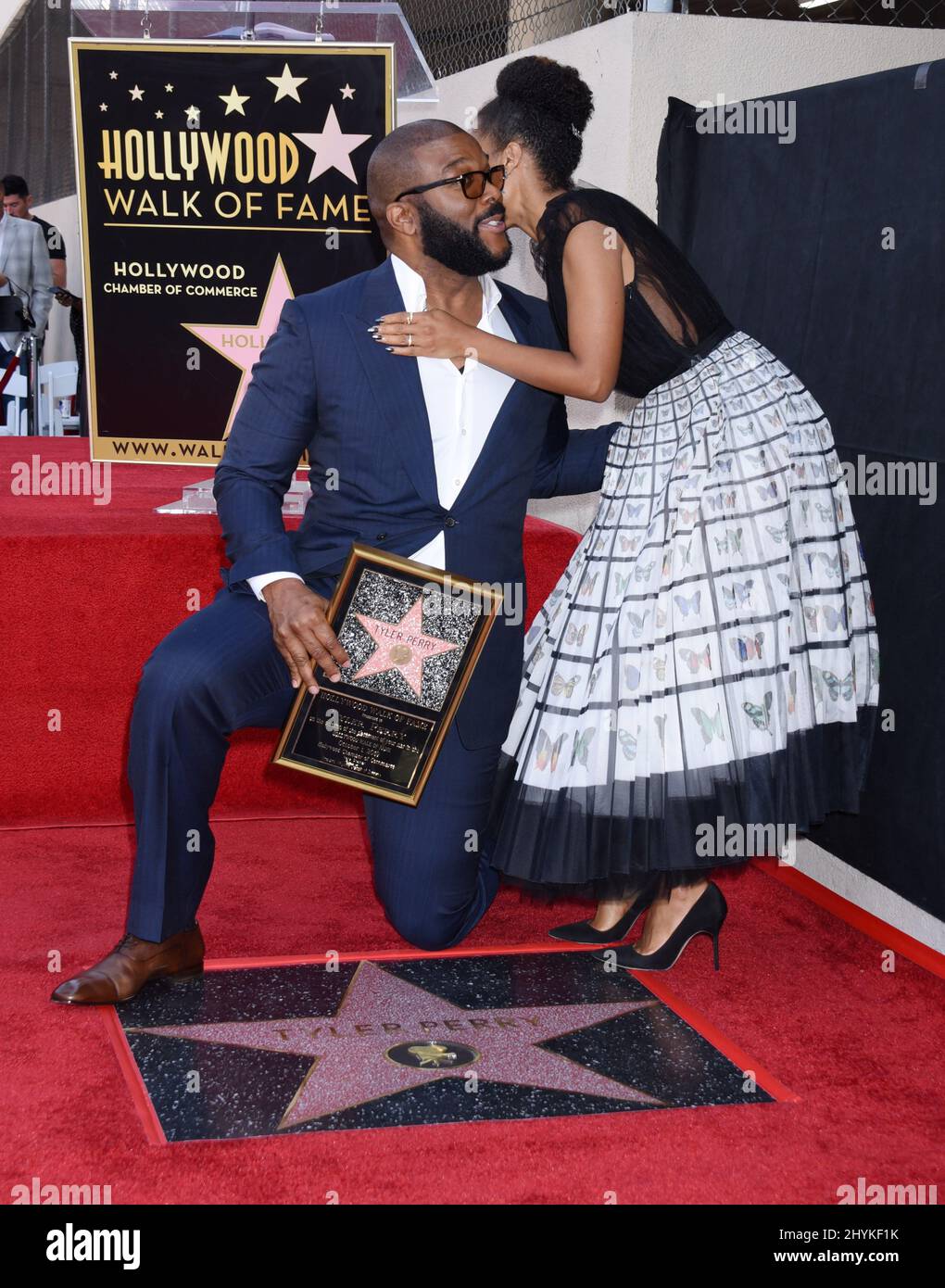 Tyler Perry is joined by Kerry Washington at his Hollywood Walk of Fame ...