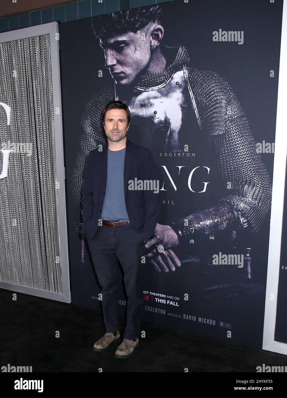 David Michod attending 'The King' New York Premiere help at the SVA ...
