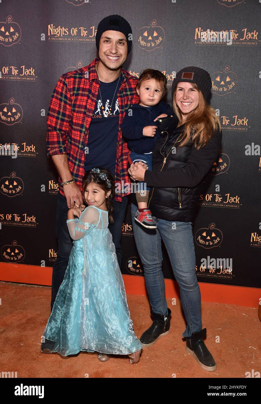 Jaylen Moore arriving to the Nights of the Jack VIP Preview at King ...