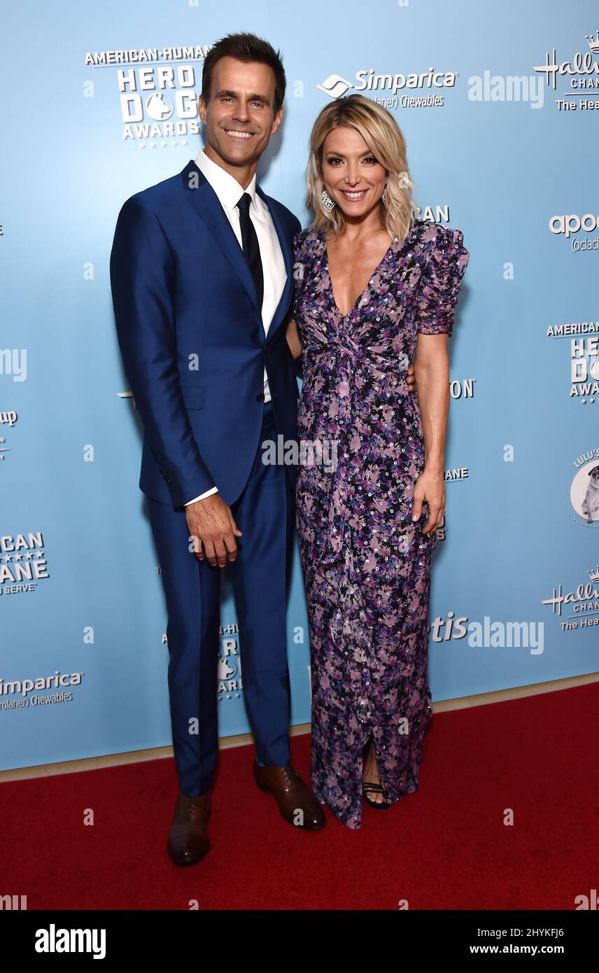 Cameron Mathison and Debbie Matenopoulos arriving to the American ...