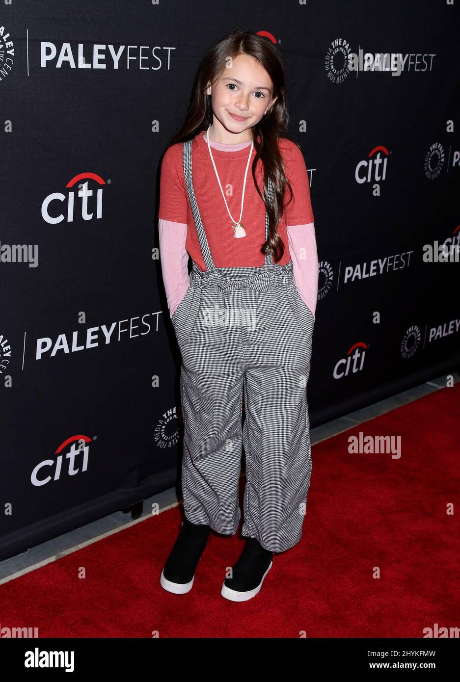 Cailey fleming attending paleyfest ny hi-res stock photography and ...