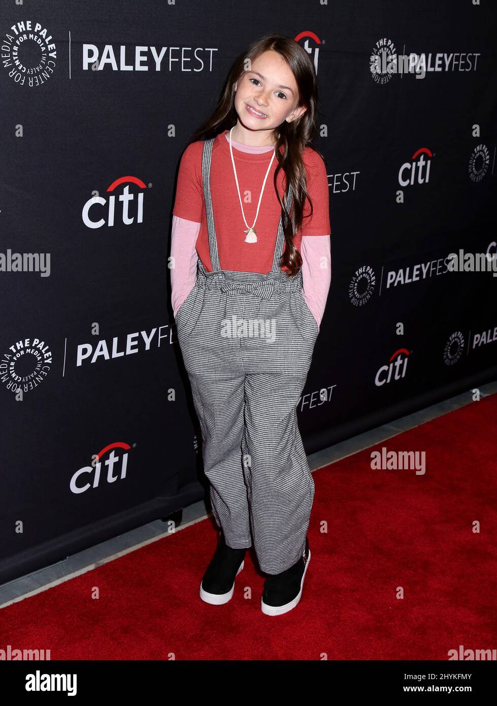 Cailey Fleming attending PaleyFest NY: The Walking Dead at The Paley ...