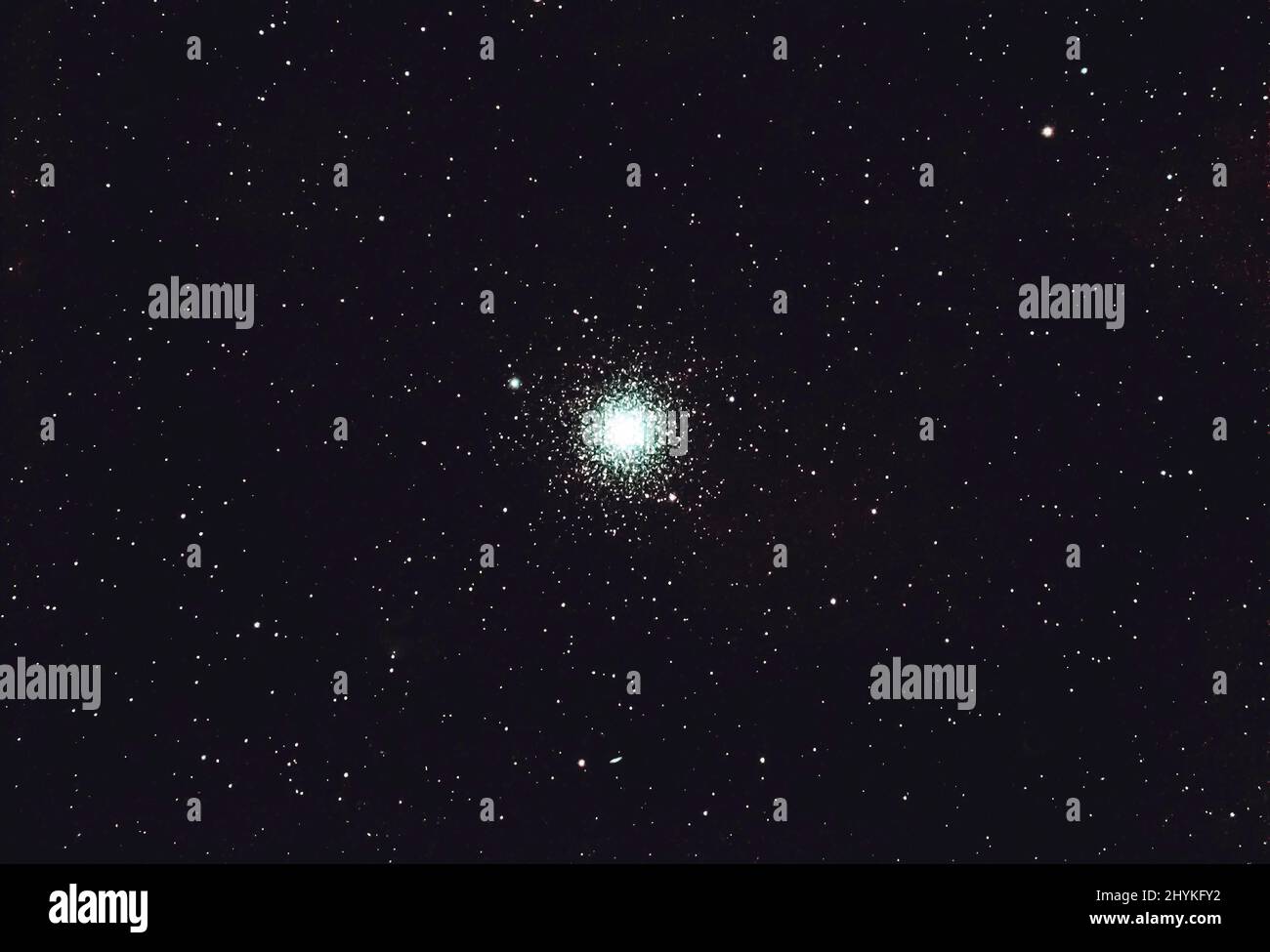Galactic globular cluster M3, Messier 3, in the constellation Hunting ...