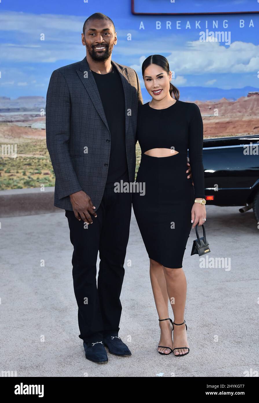 Metta World Peace at the premiere of Netflix's "El Camino: A Breaking ...