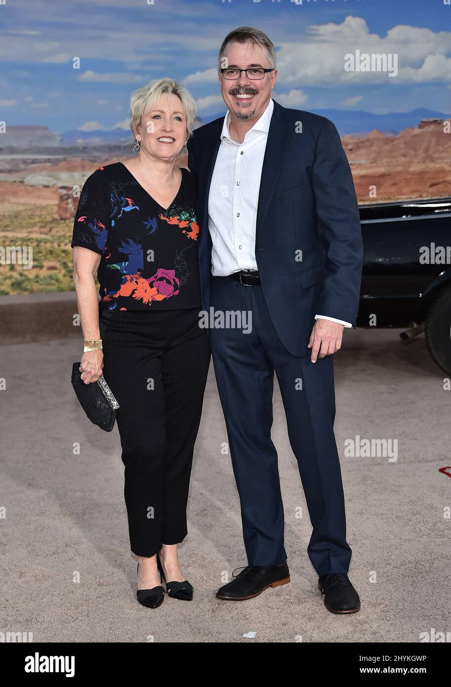 Vince Gilligan and Holly Rice at the premiere of Netflix's "El Camino ...