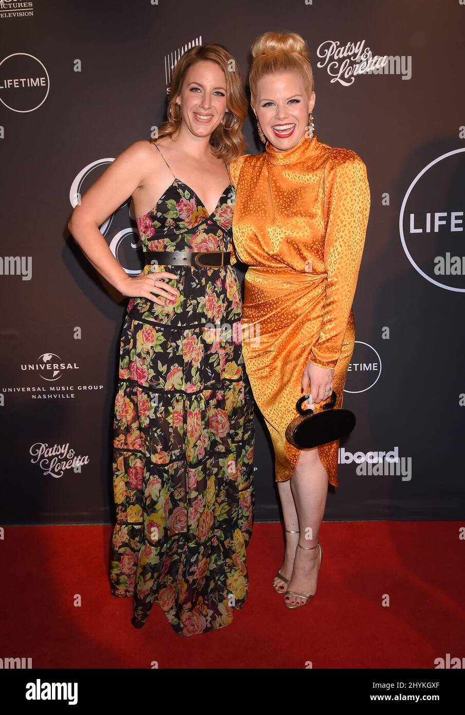 Jessie Mueller and Megan Hilty at the Lifetime special screening and ...