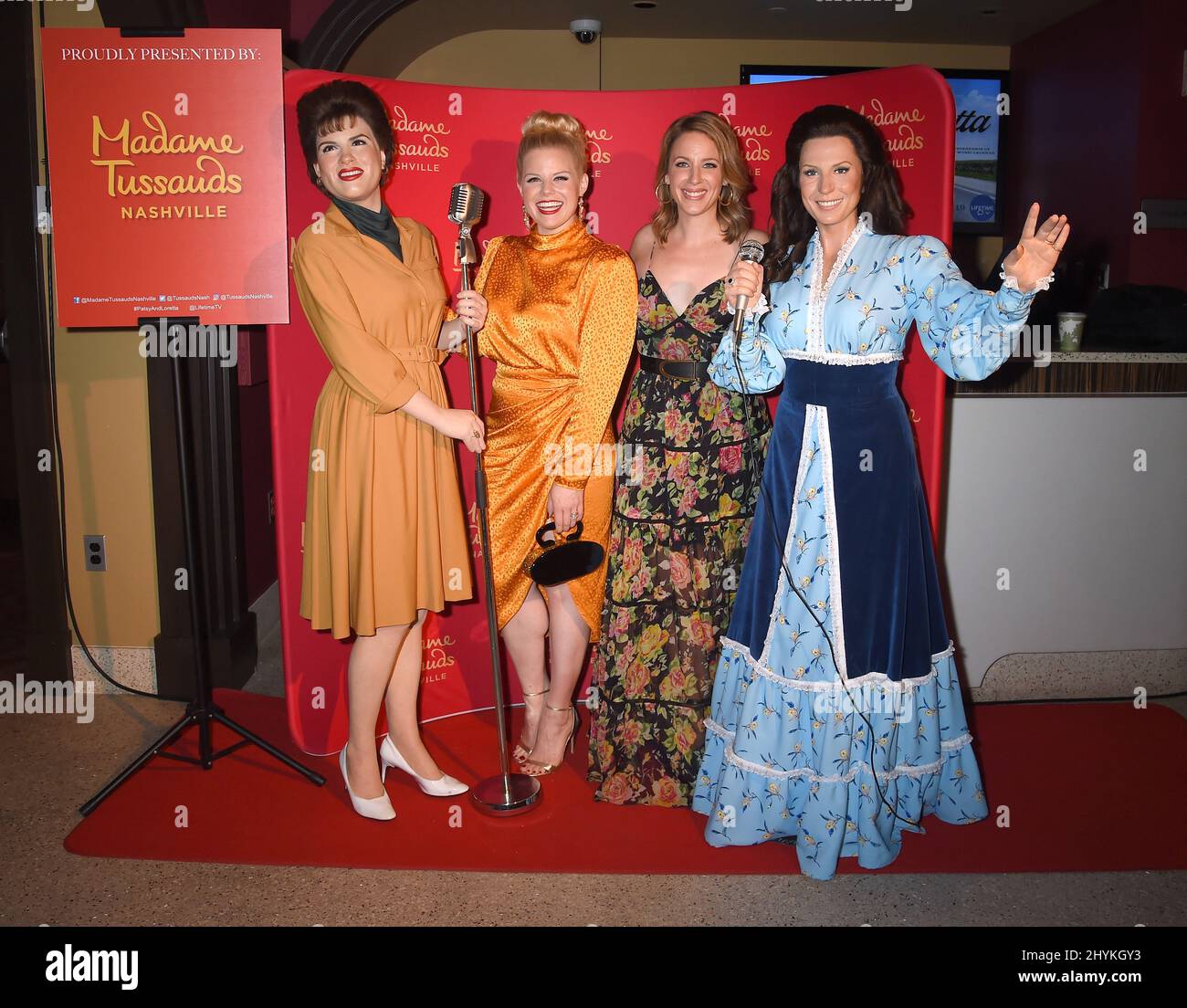 Megan Hilty and Jessie Mueller at the Lifetime special screening and ...