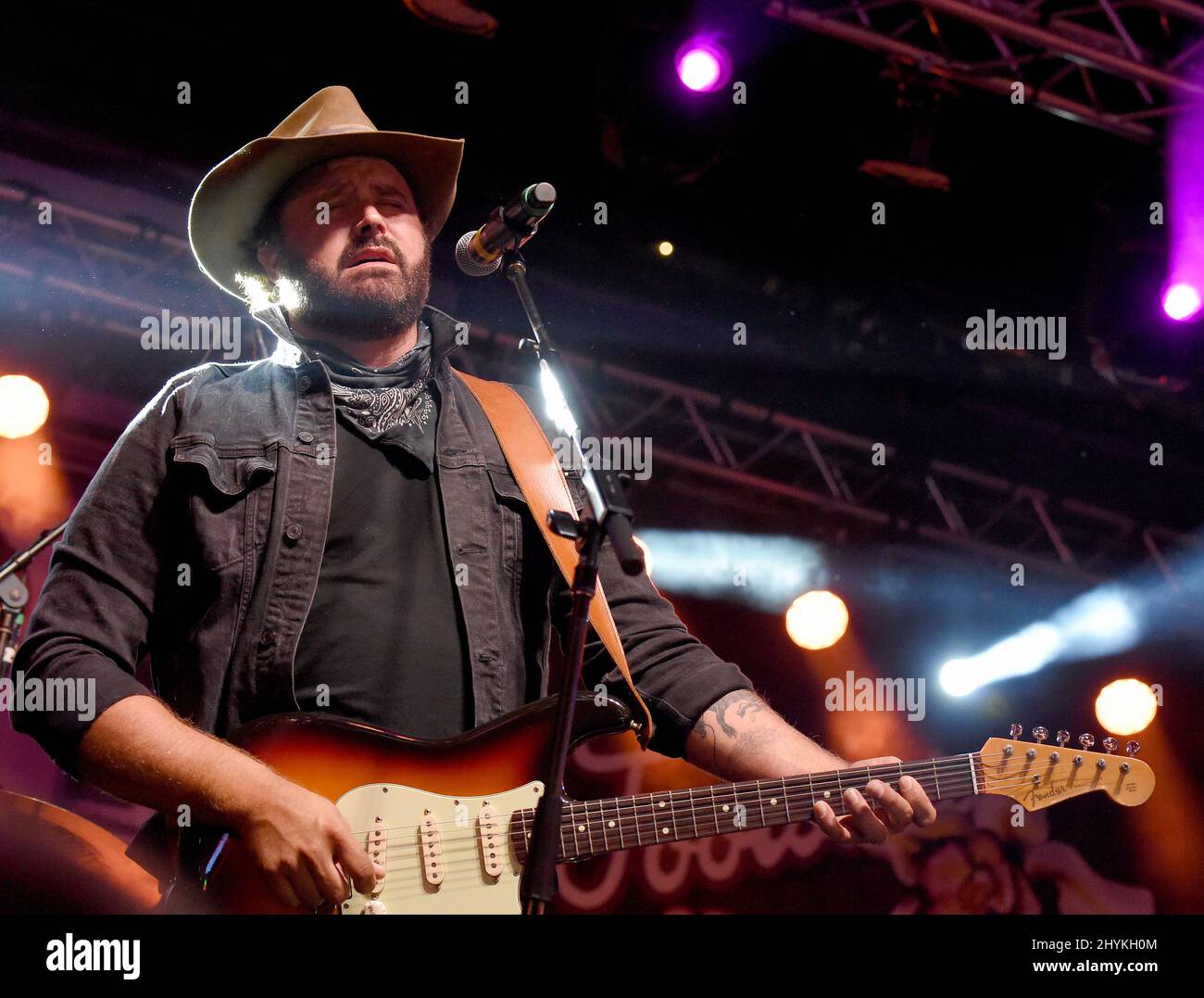 Randy Houser onstage at Tootsie's Orchid Lounge 59th Annual Birthday ...