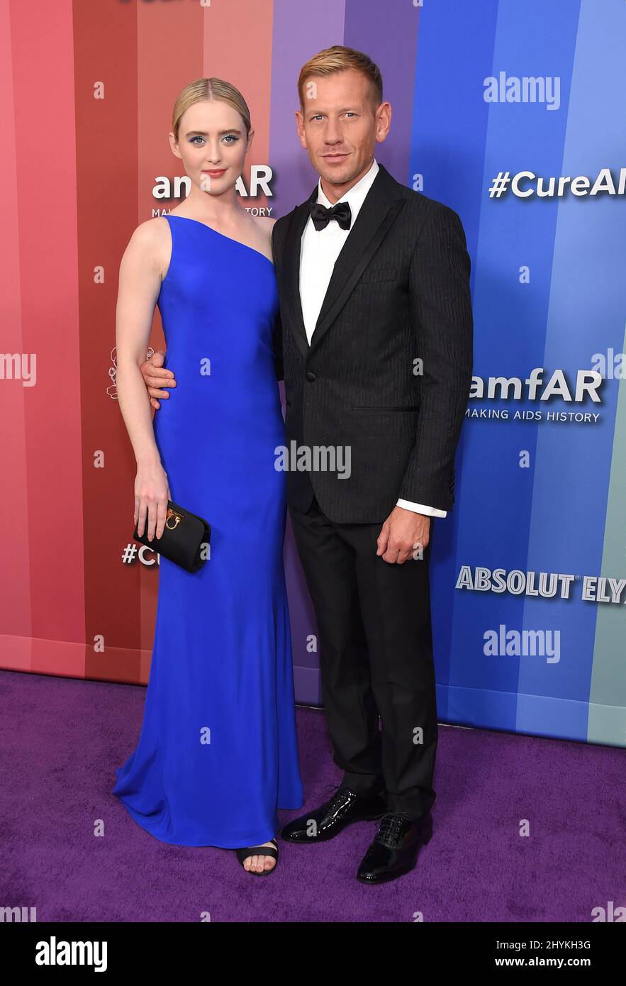 Kathryn Newton at the 2019 amfAR Gala Los Angeles held at Milk Studios ...