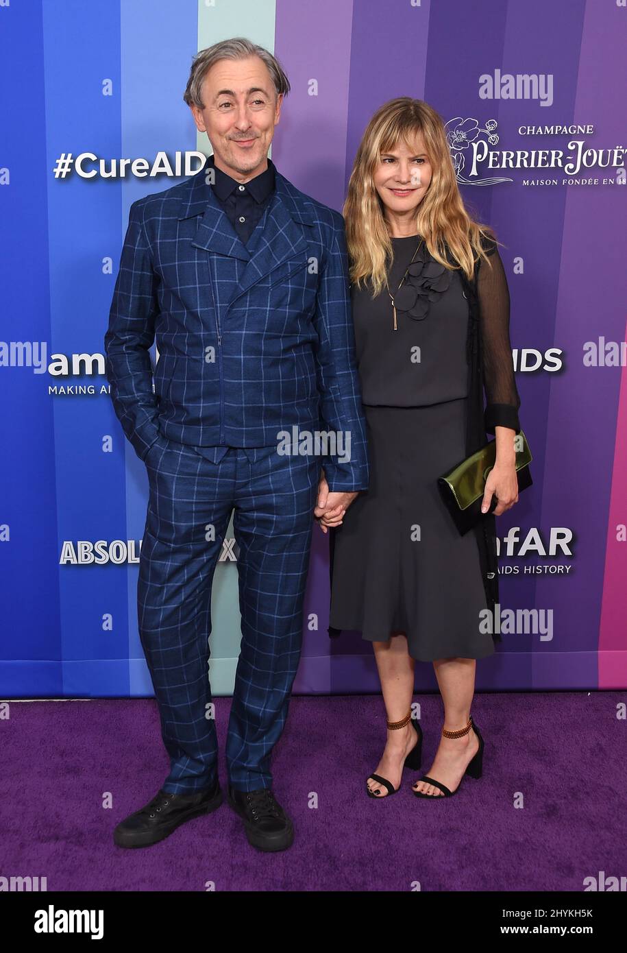 Alan Cumming and Jennifer Jason Leigh at the 2019 amfAR Gala Los ...
