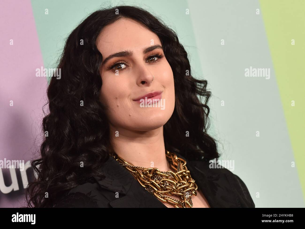 Rumer Willis at the 2019 amFAR Gala Los Angeles held at Milk Studios on ...