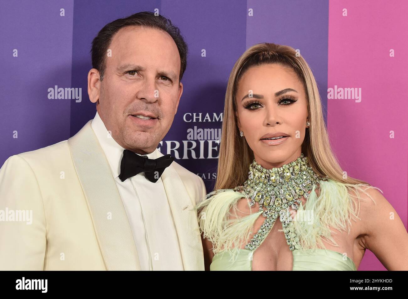 Dave Dollinger and Tara Dollinger at the 2019 amFAR Gala Los Angeles ...
