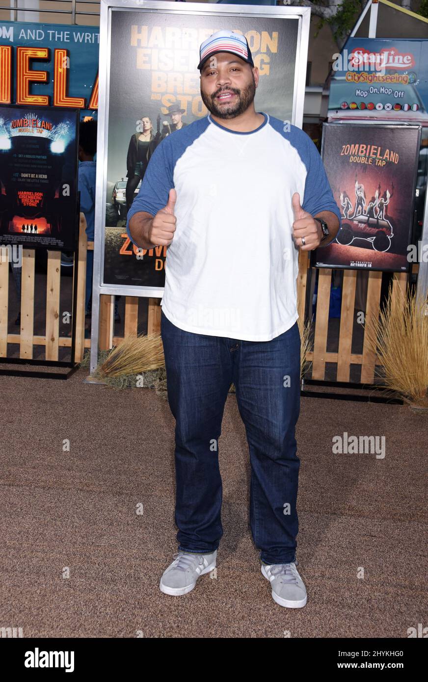 Colton Dunn at the "Zombieland Double Tap" World Premiere held at the ...