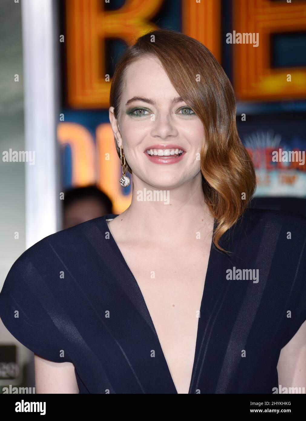 Emma Stone at the "Zombieland Double Tap" World Premiere held at the ...