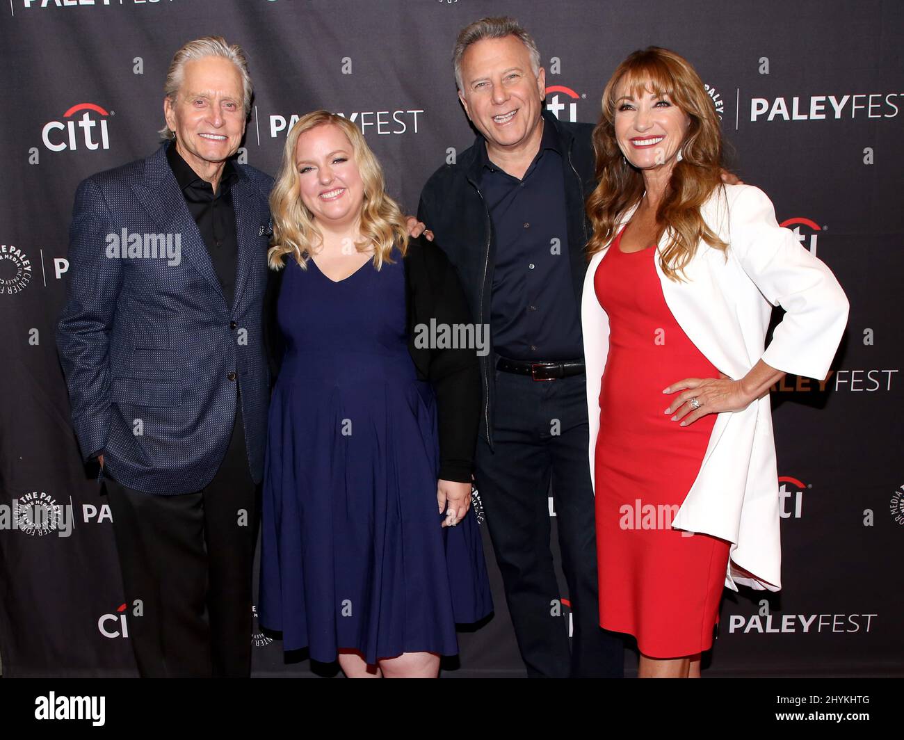 Michael Douglas, Sarah Baker, Paul Reiser & Jane Seymour attending the ...
