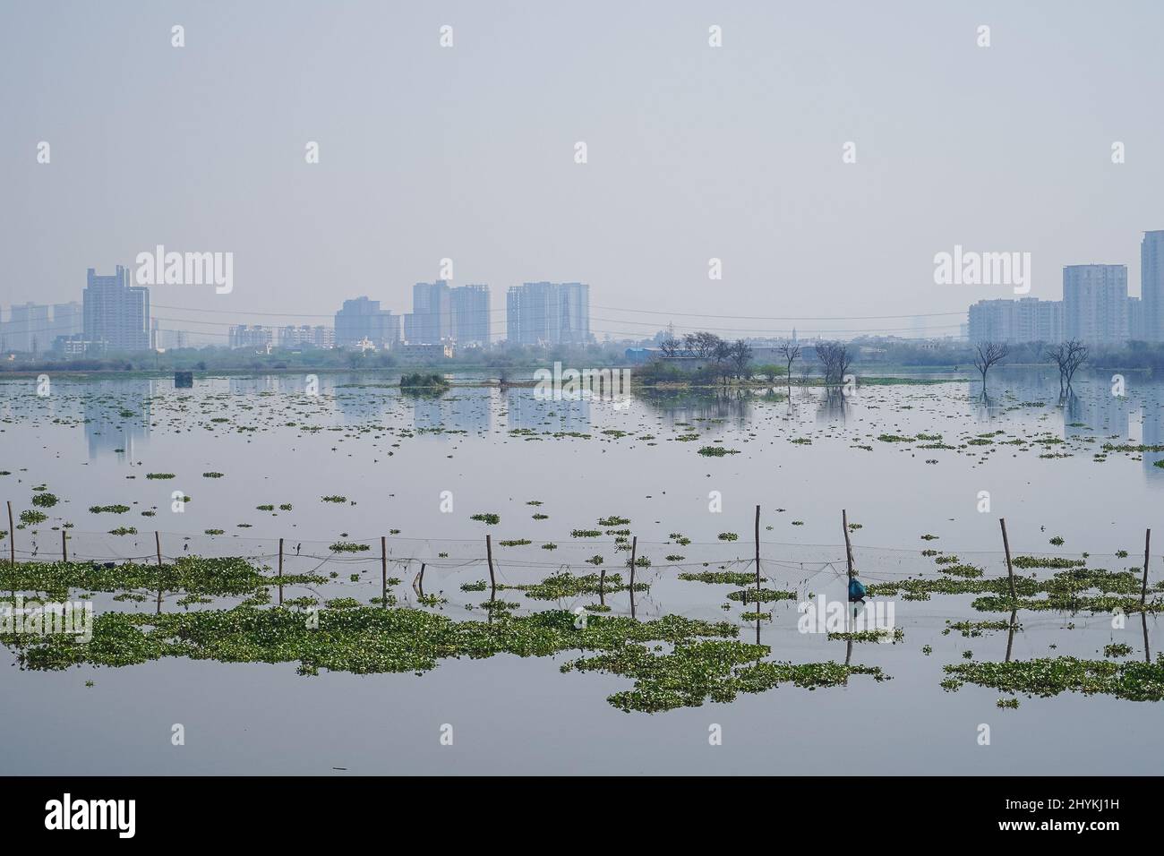 Beautiful cityscape of Gurgaon in Northern India Stock Photo - Alamy
