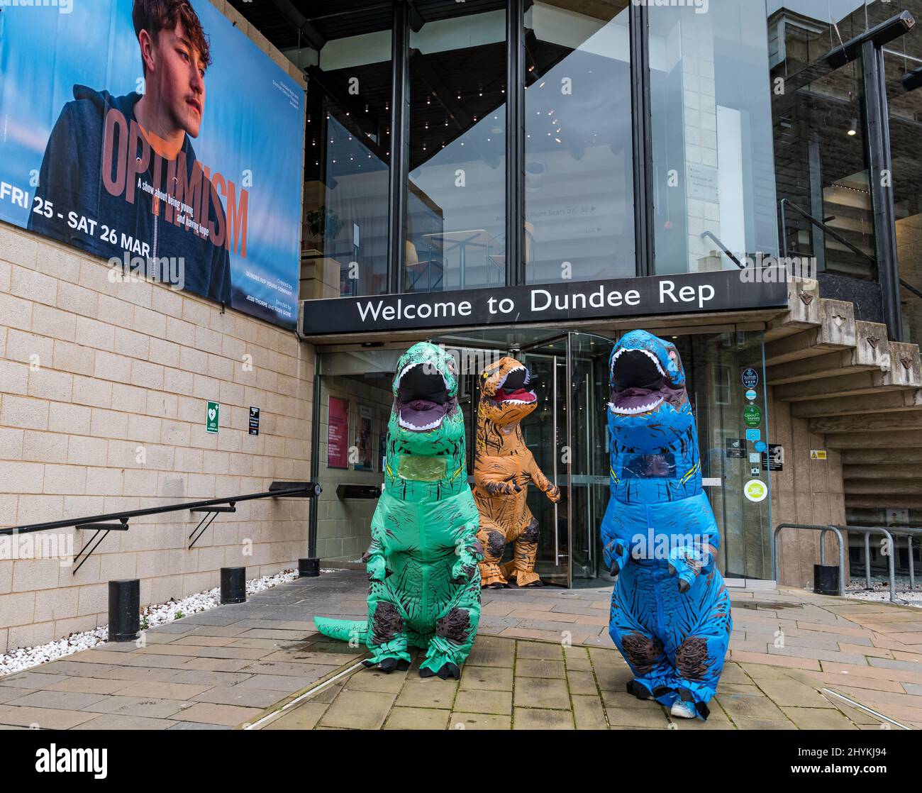 Dundee Rep, Dundee, Scotland, UK, 15 March 2022. Dundee Rep Young ...