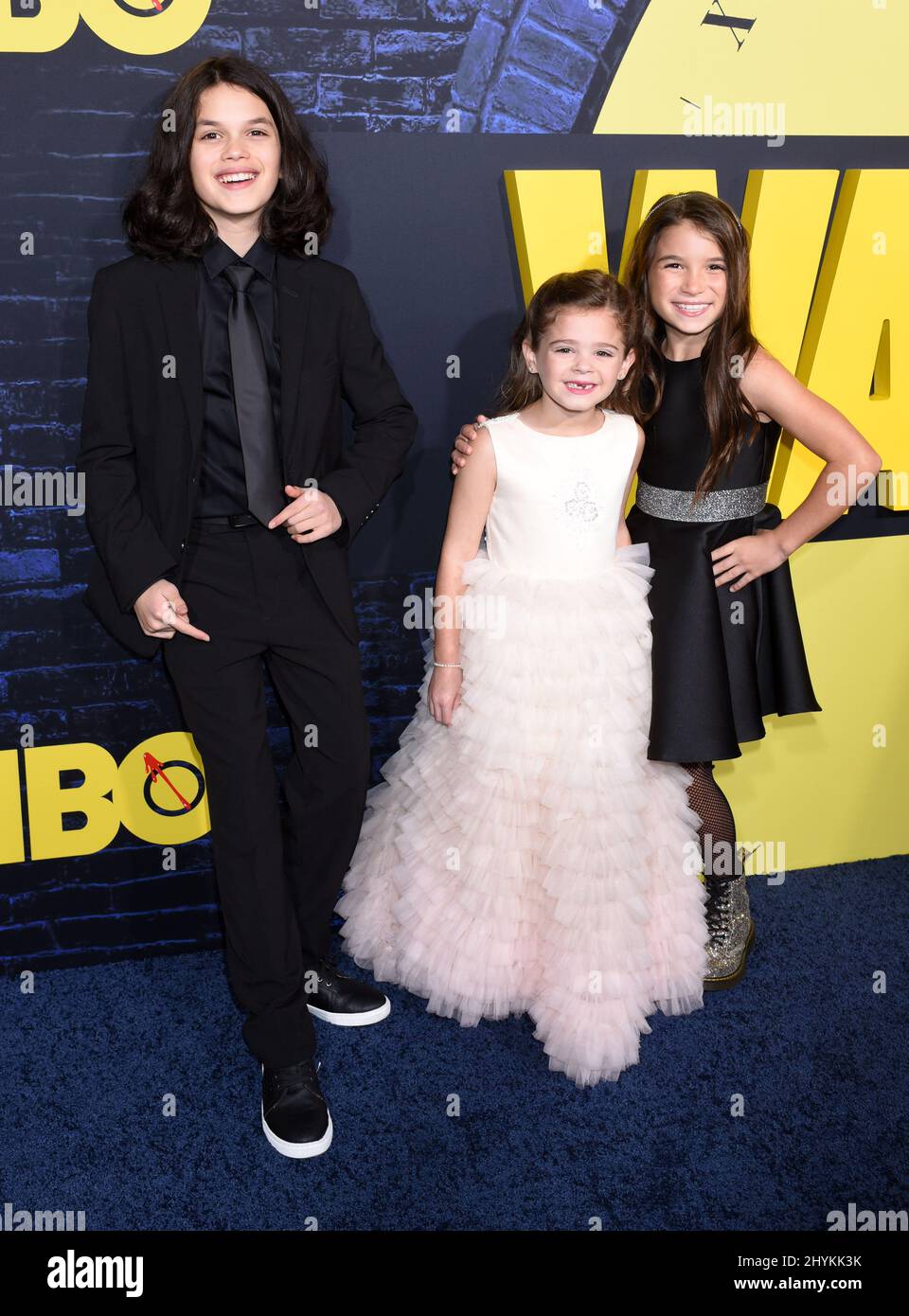 Dylan Schombing, Adelynn Spoon and Lily Rose Smith attending the HBO's ...