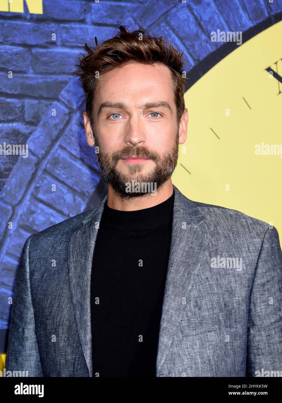 Tom Mison attending the HBO's "Watchmen" Los Angeles Premiere held at ...