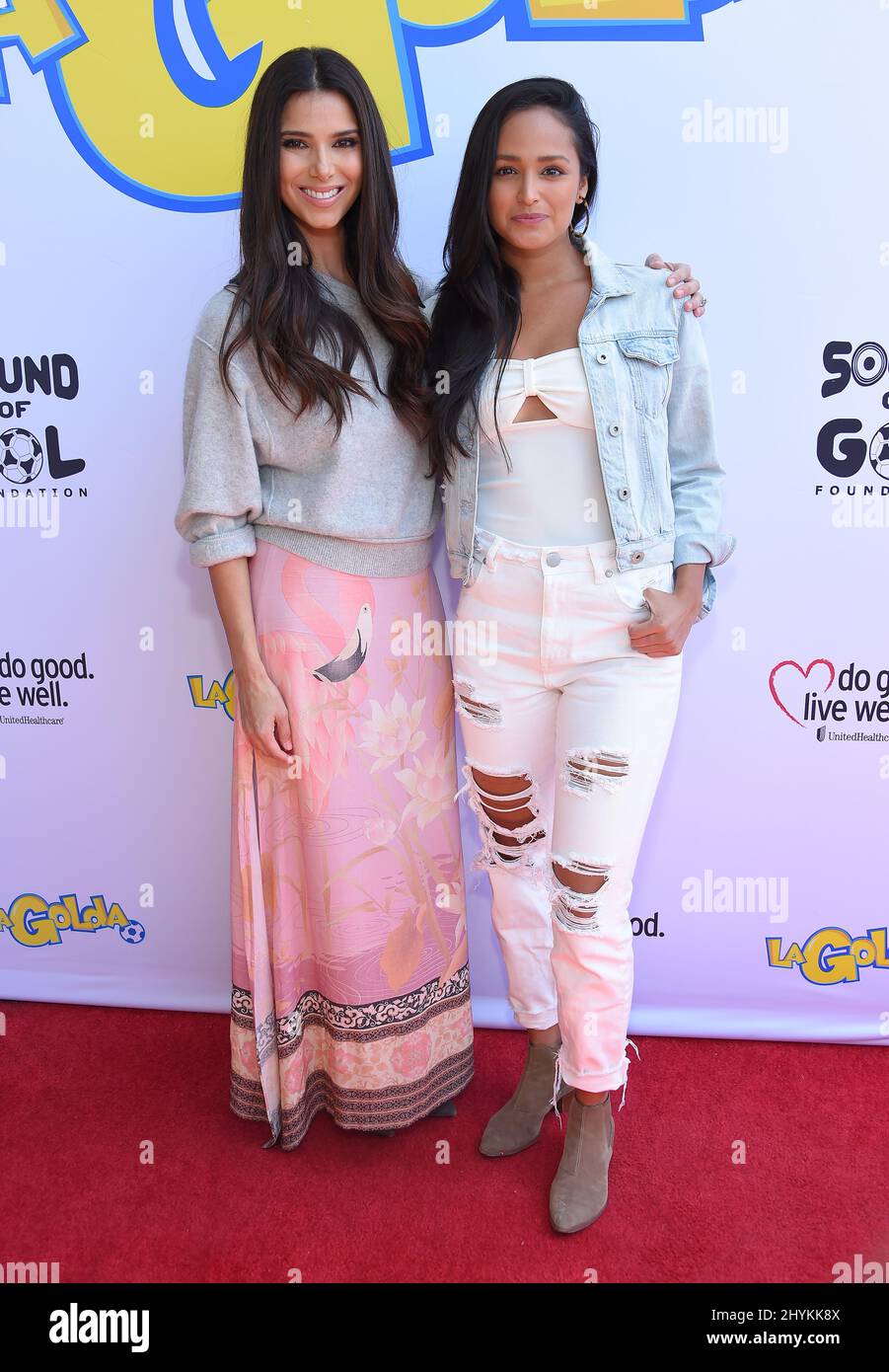 Roselyn Sanchez and Feliz Ramirez arriving to the LaGolda Short Film ...