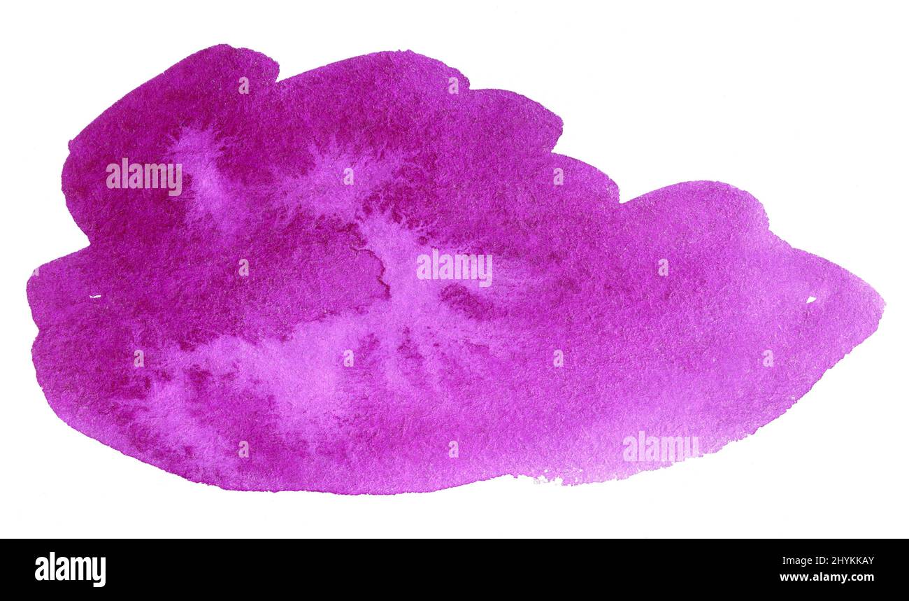 Abstract purple watercolor background. Purple design artistic element ...