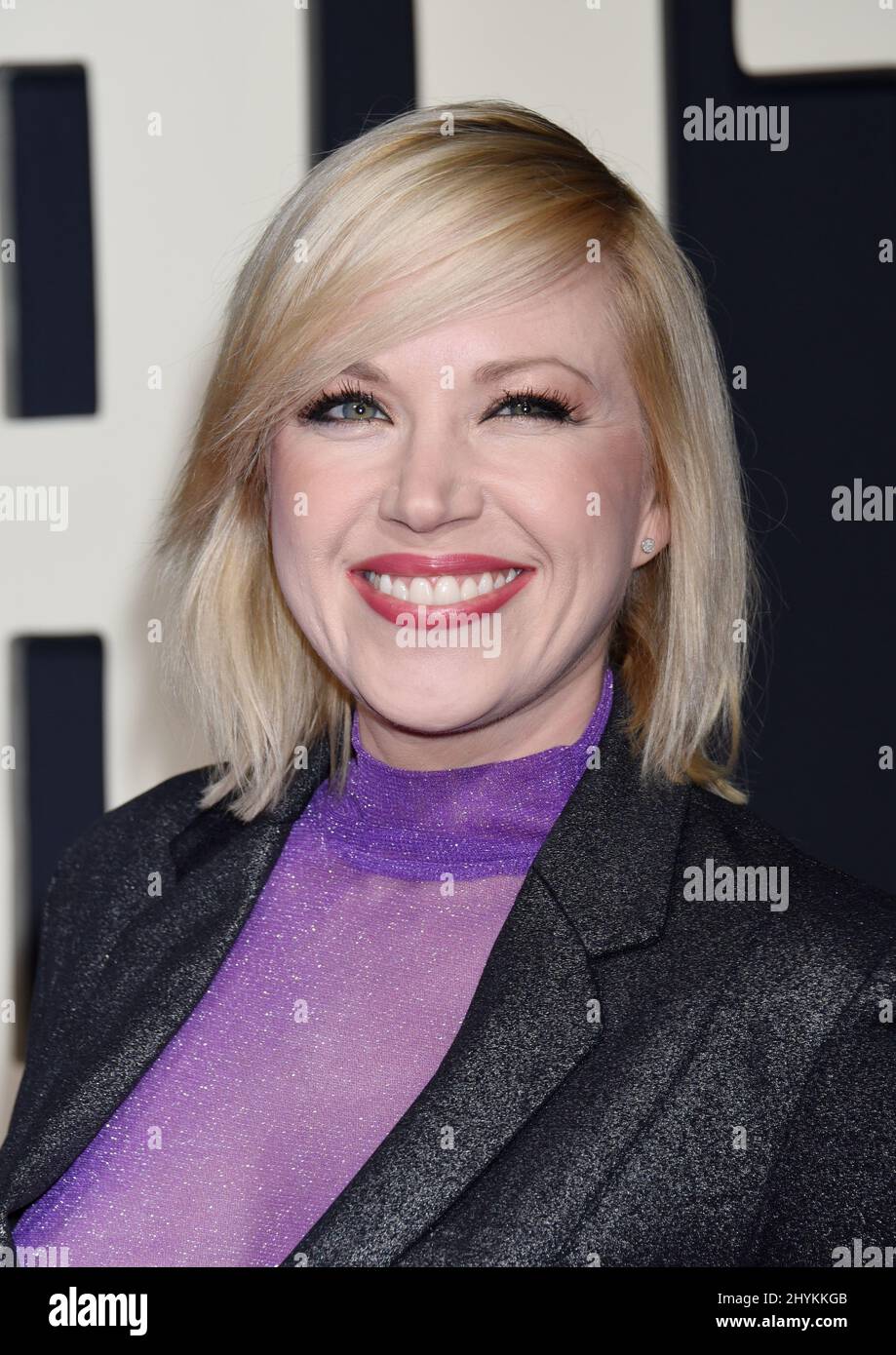 Adrienne Frantz arriving at Fox Searchlight's JoJo Rabbit premiere in ...