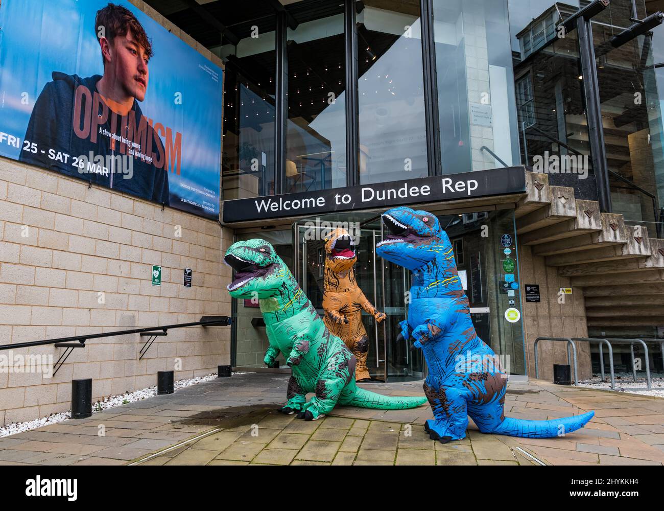 Dundee Rep, Dundee, Scotland, UK, 15 March 2022. Dundee Rep Young ...
