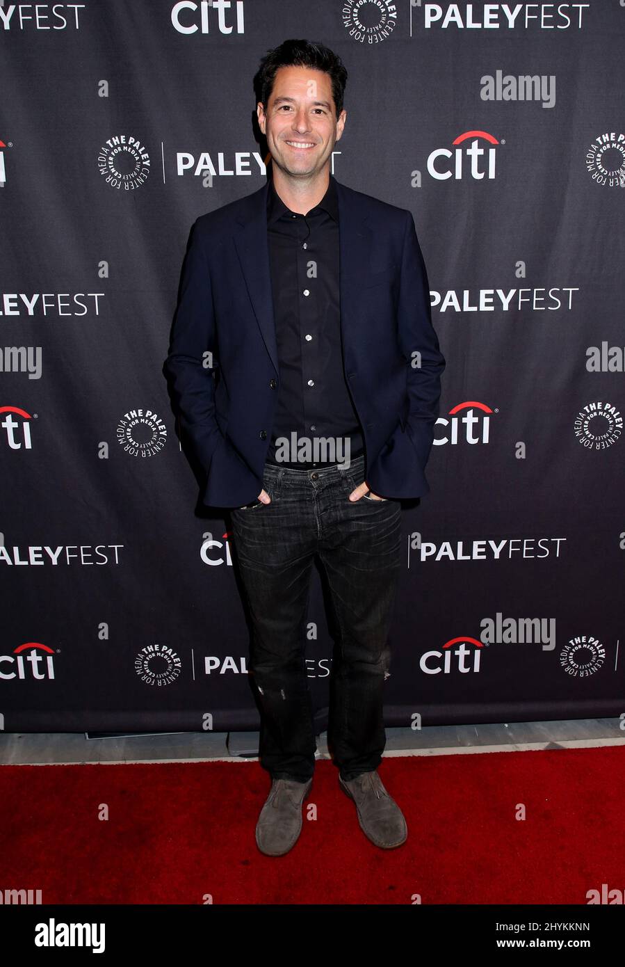 David Schulner arriving at PaleyFest NY: New Amsterdam at The Paley ...