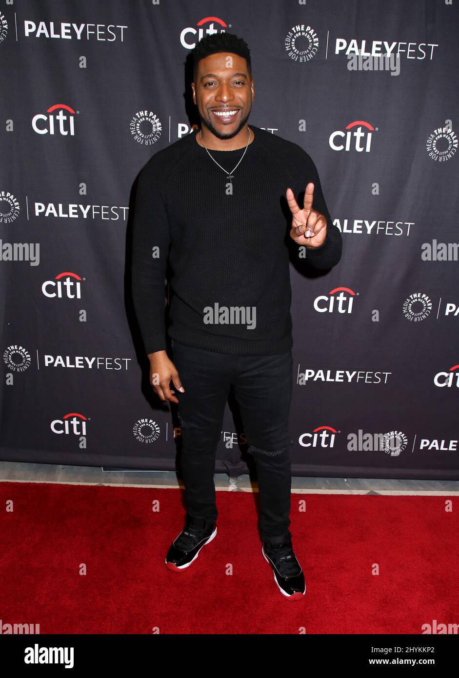 Jocko Sims arriving at PaleyFest NY: New Amsterdam at The Paley Center ...