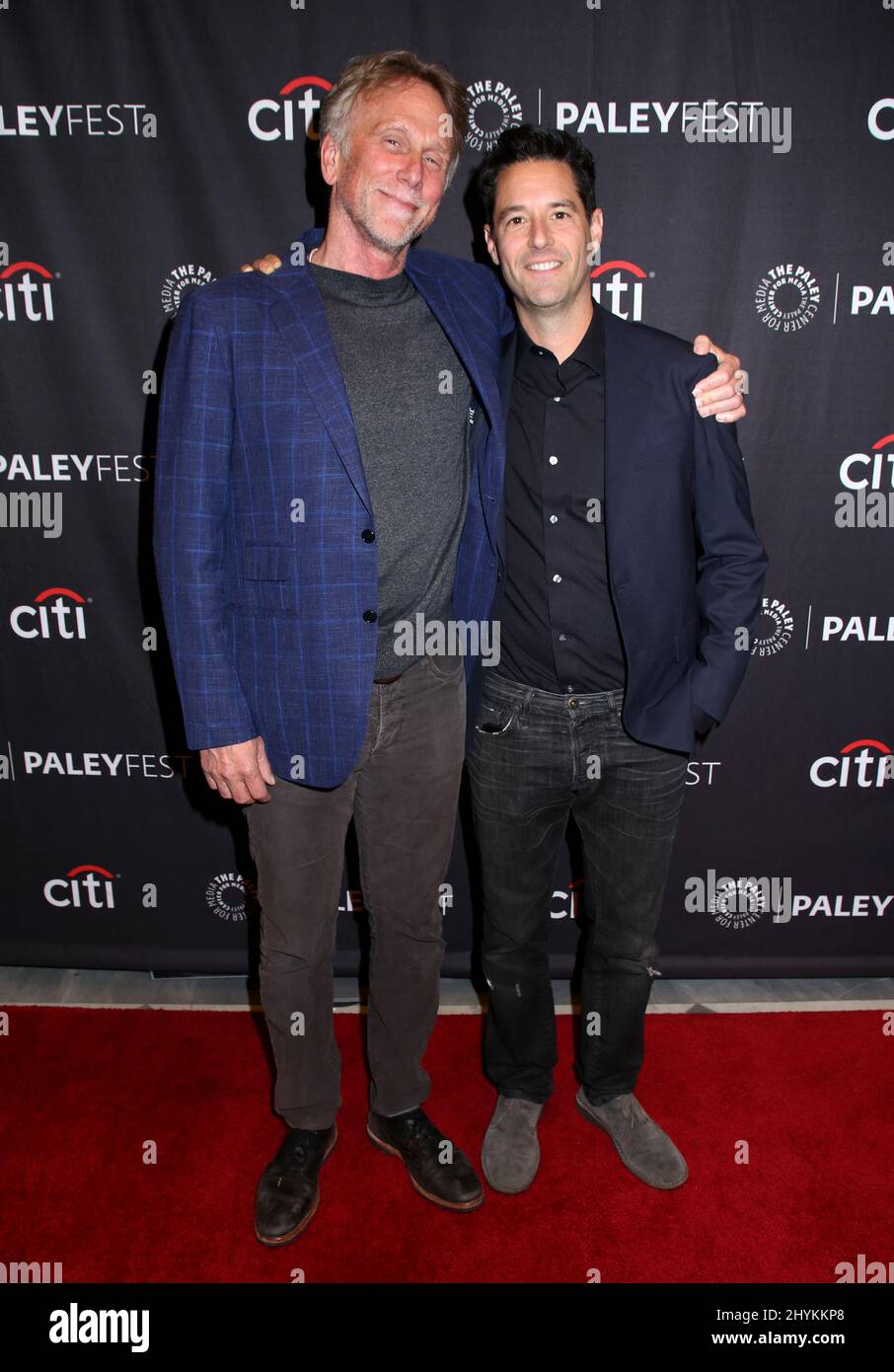 Peter Horton & David Schulner arriving at PaleyFest NY: New Amsterdam ...