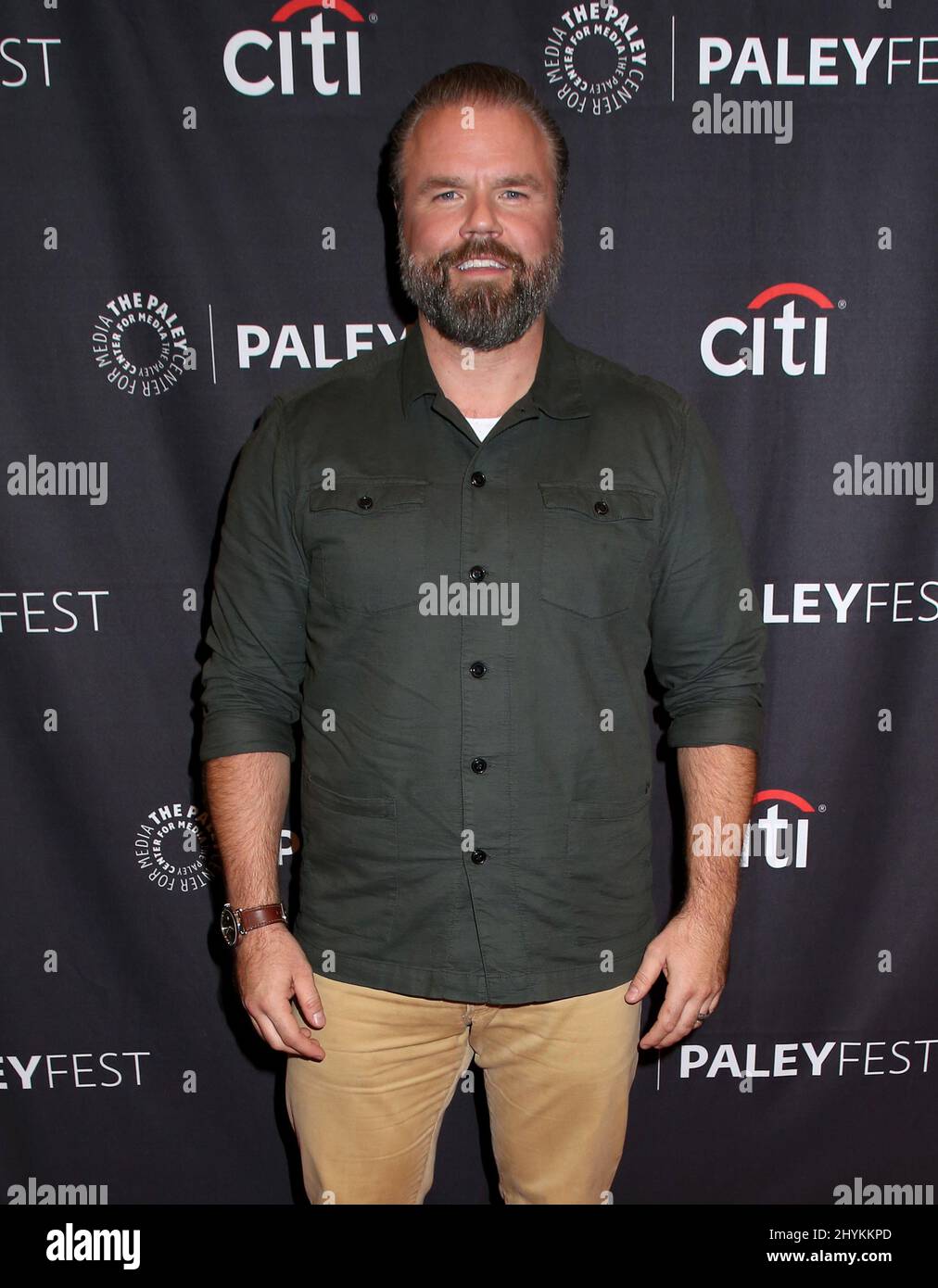 Tyler Labine arriving at PaleyFest NY: New Amsterdam at The Paley ...