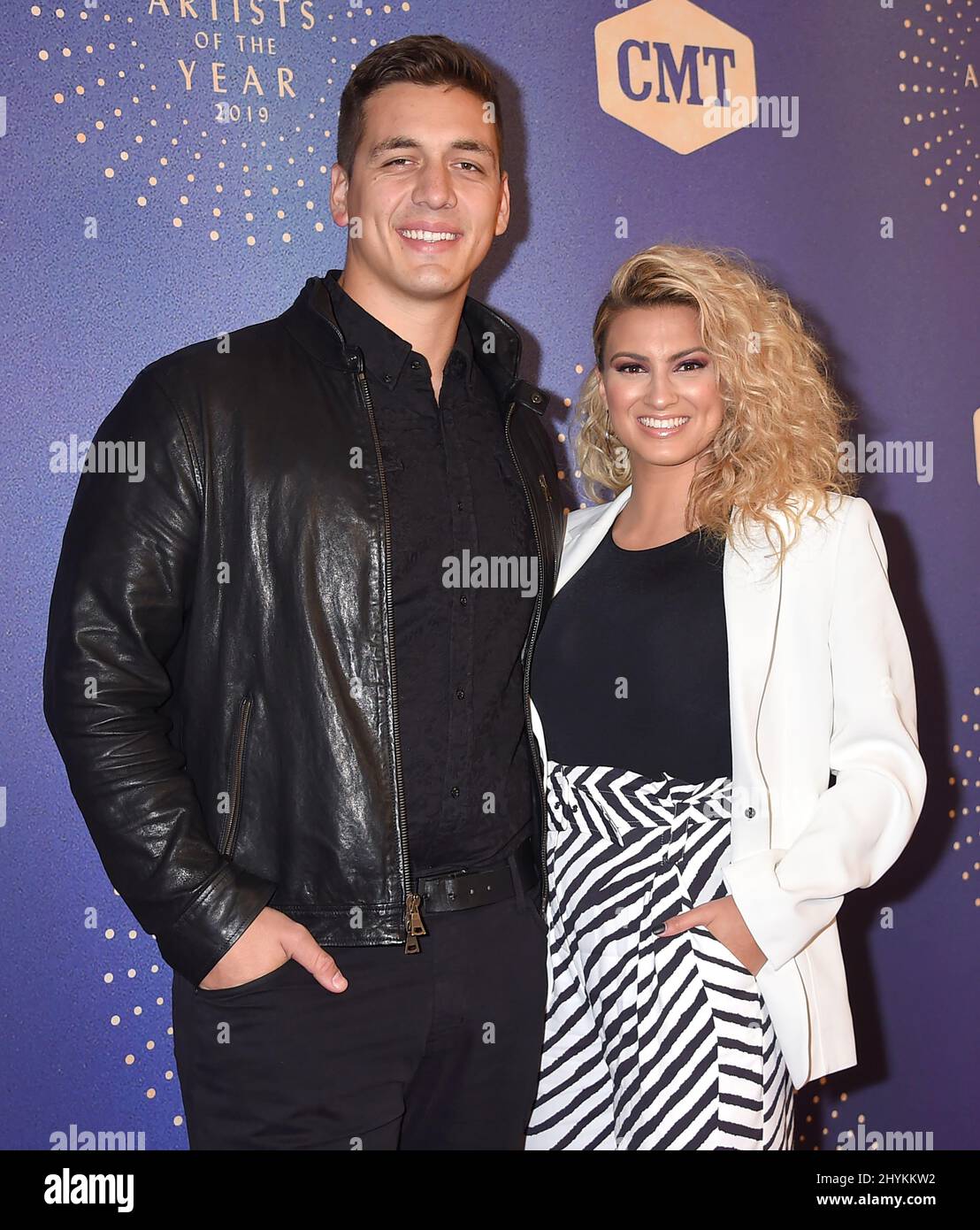 Tori Kelly and Andre Murillo at the 2019 CMT Artists of the Year held ...