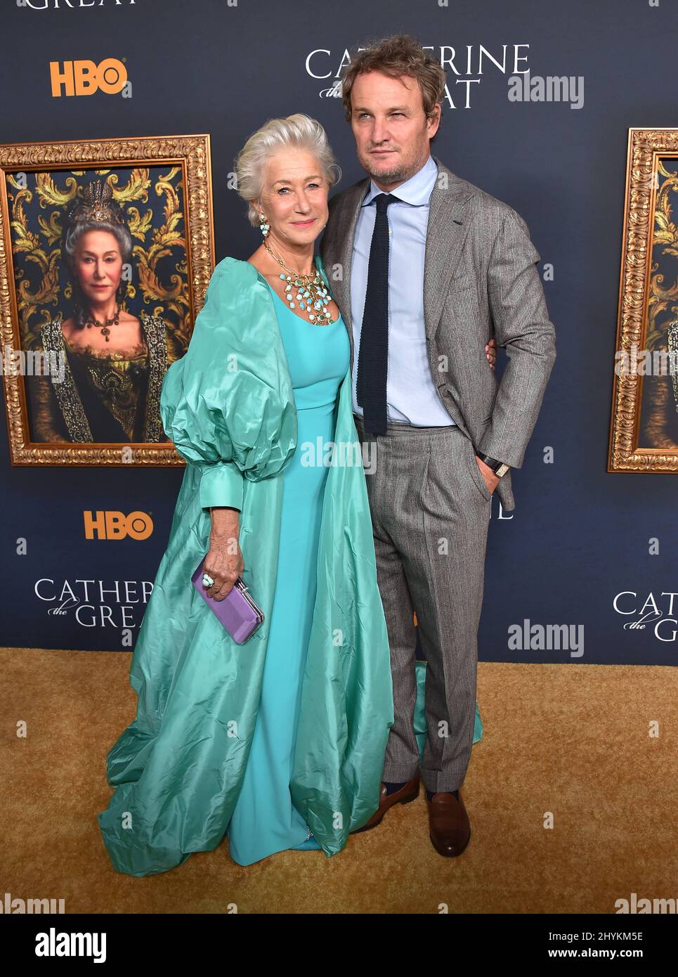 Helen Mirren and Jason Clarke arriving to the Los Angeles premiere of ...